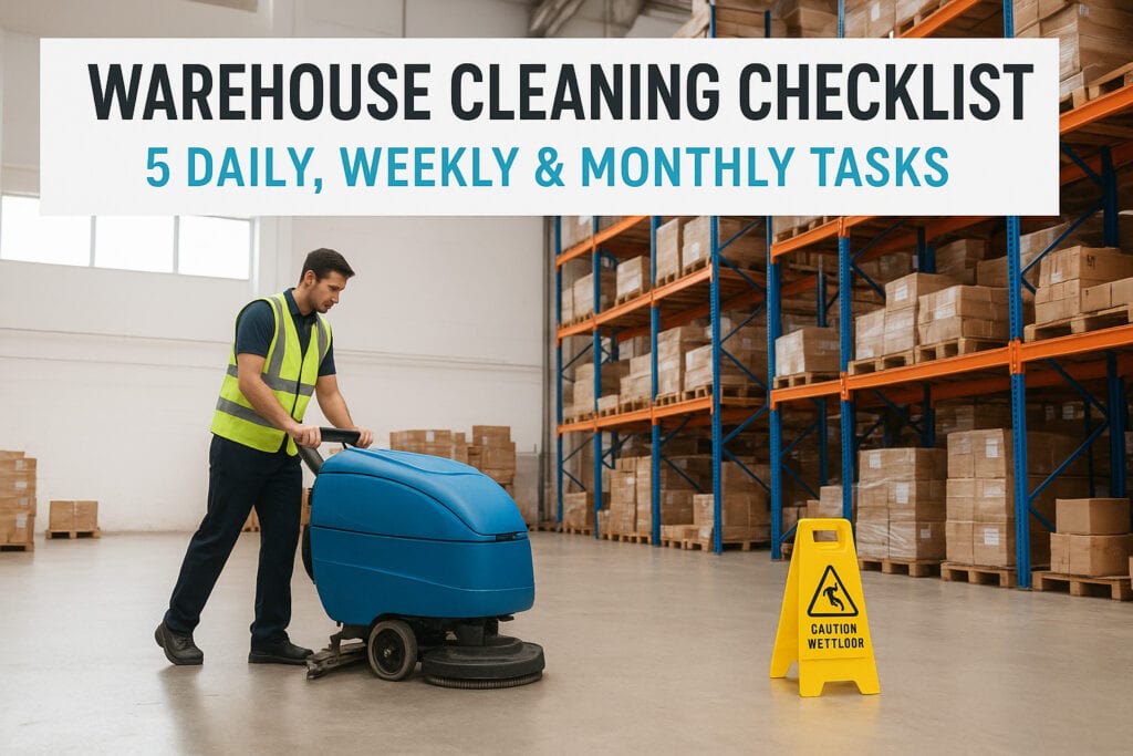 Warehouse Cleaning Checklist: 5 Daily Weekly & Monthly Tasks - AlphaLux ...